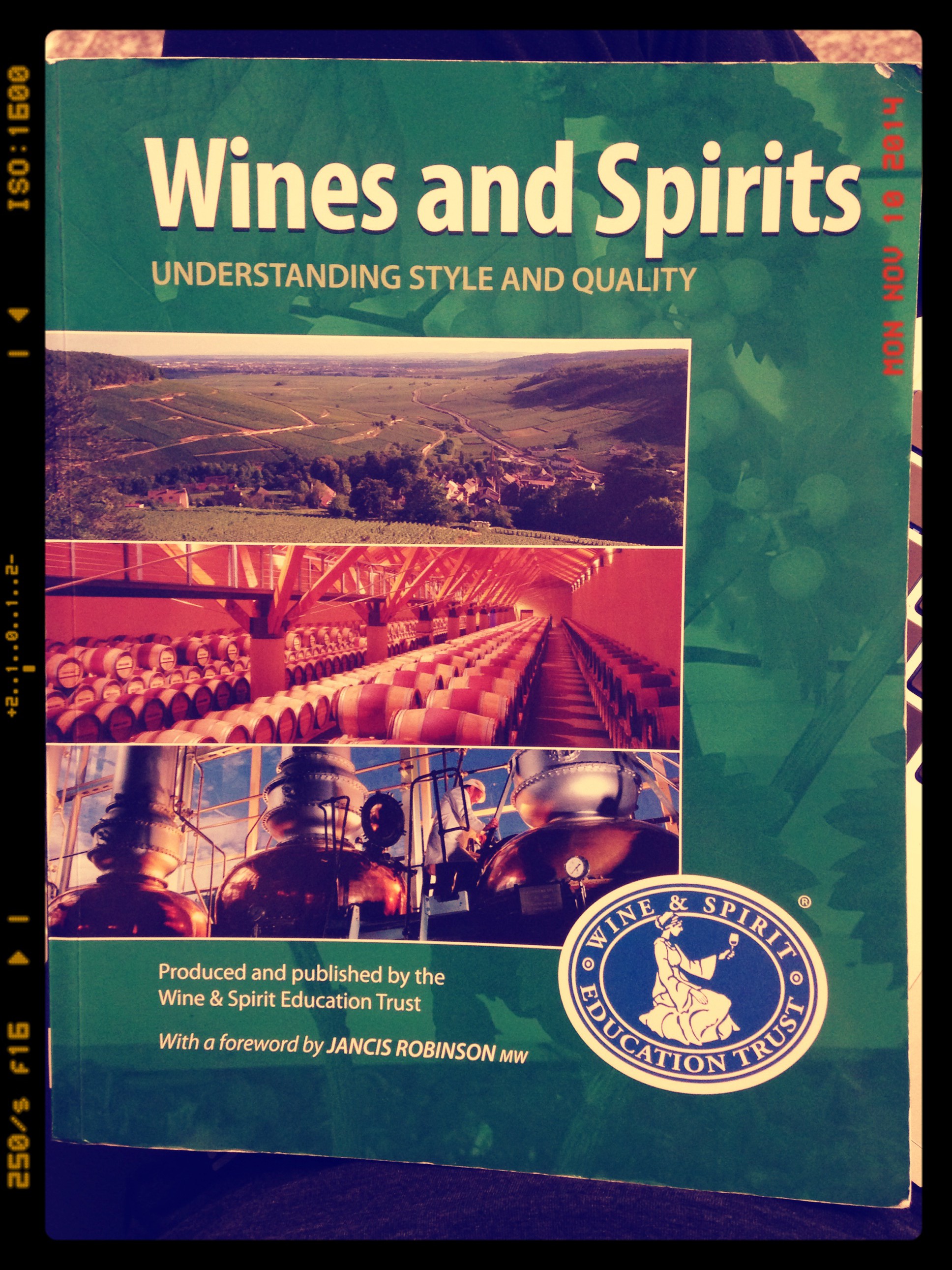WSET Level 3 book – enotecaMarcella